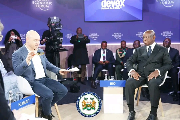 At WEF 2026 in Davos… President Bio Advances Sierra Leone’s Global ...